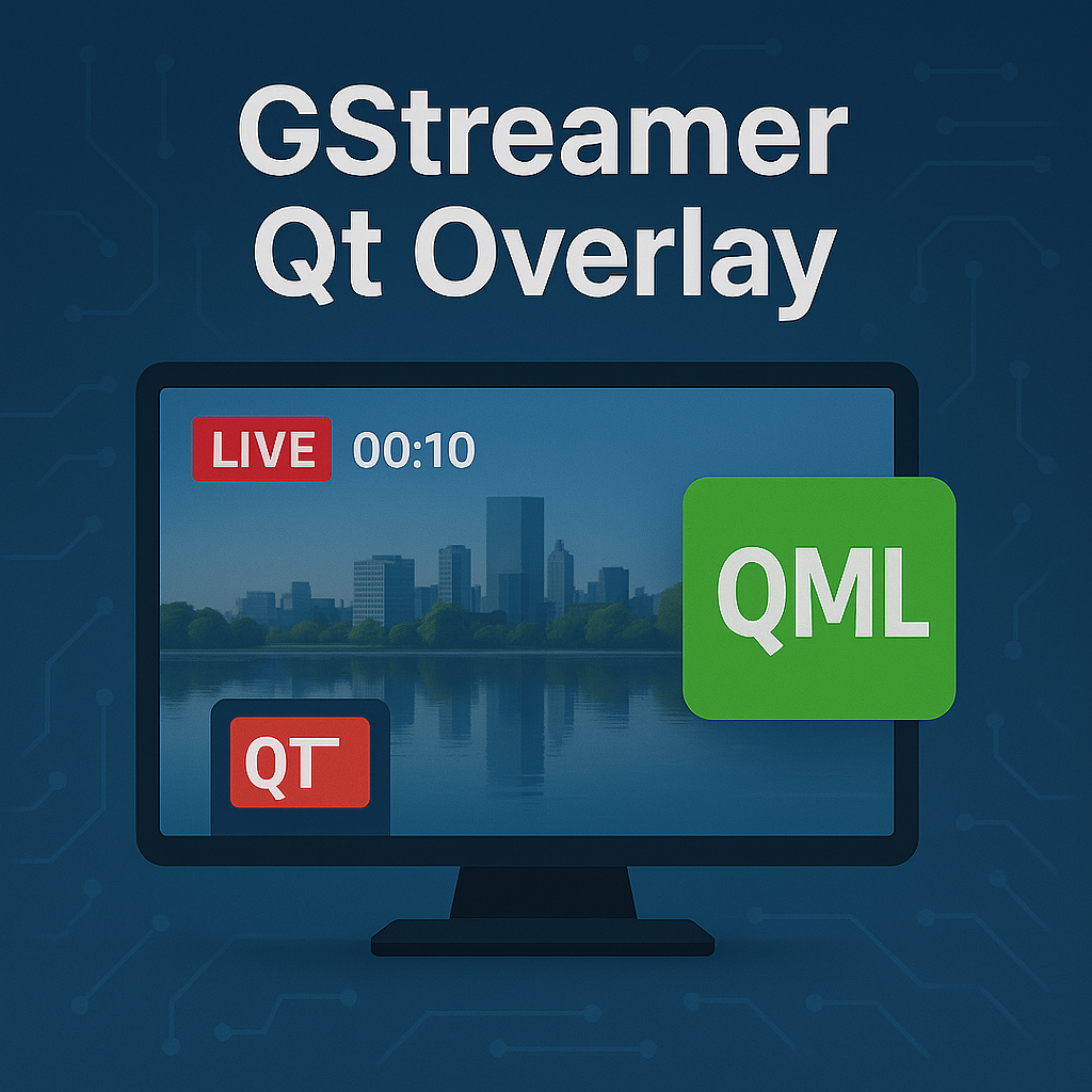GStreamer Qt Overlay: Real-Time Graphic Overlays with GPU - RidgeRun
